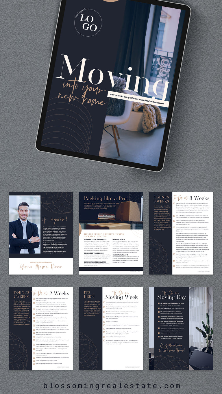 Moving Guide - Real Estate Marketing Guide – Blossoming Real Estate