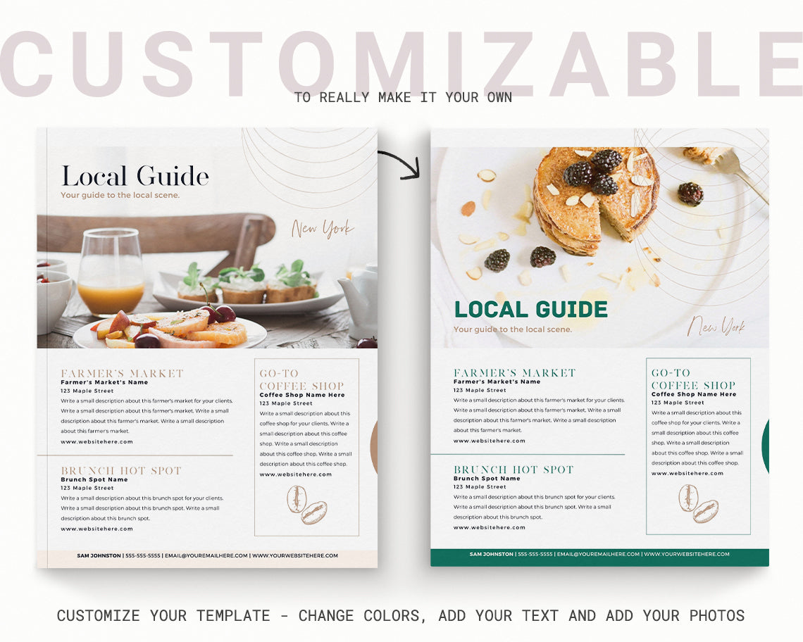 Local Guide Flyer | Blossoming Real Estate