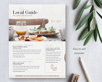 Local Guide Flyer | Blossoming Real Estate