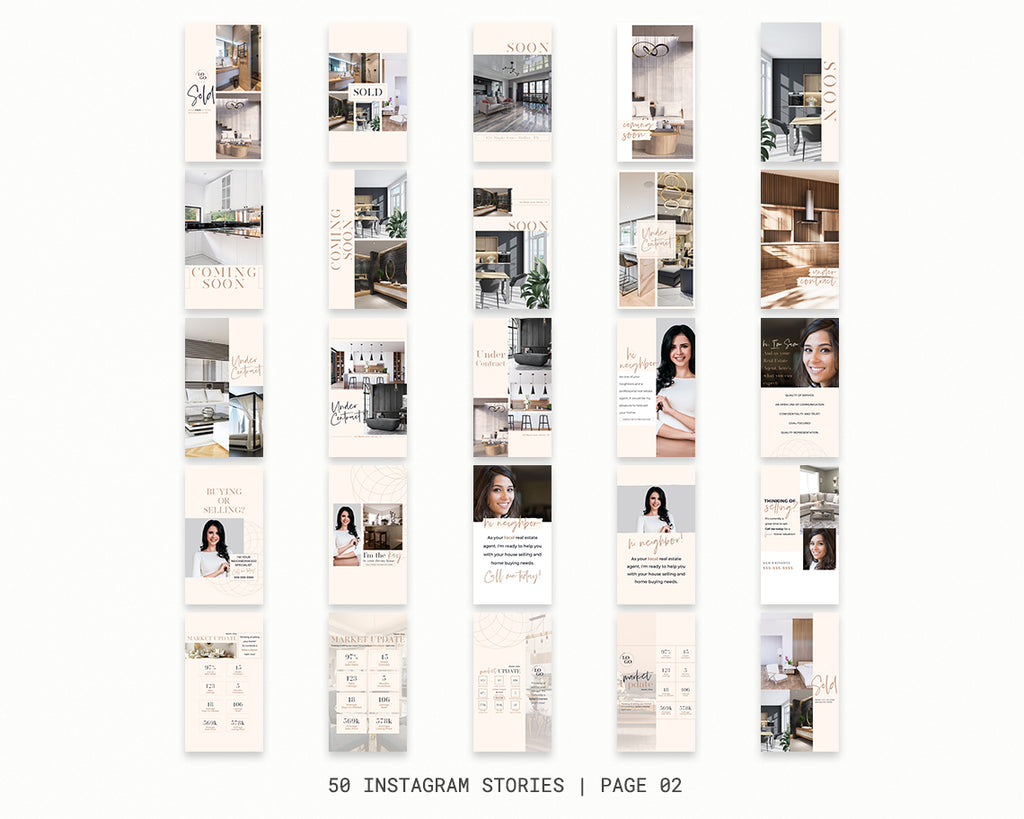 150 Real Estate Listing Update Social Media Posts and Stories ...
